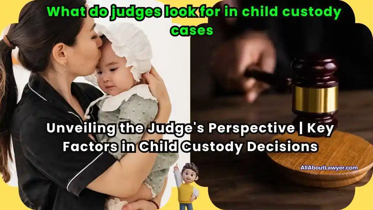 What Do Judges Look For In Child Custody Cases?