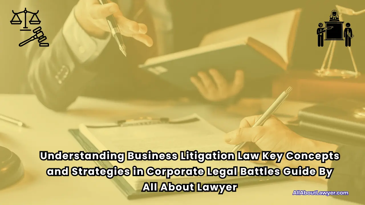 Understanding Business Litigation Law | Key Concepts And Strategies