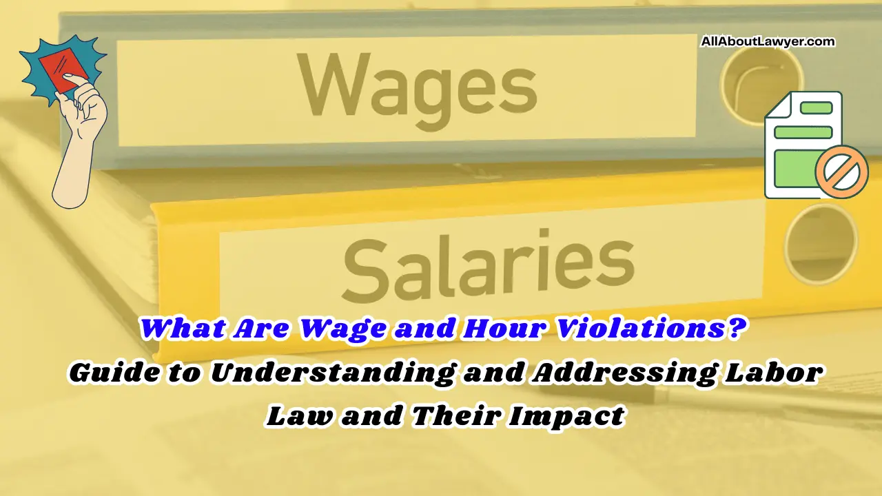 What Are Wage And Hour Violations? Labor Law Breaches