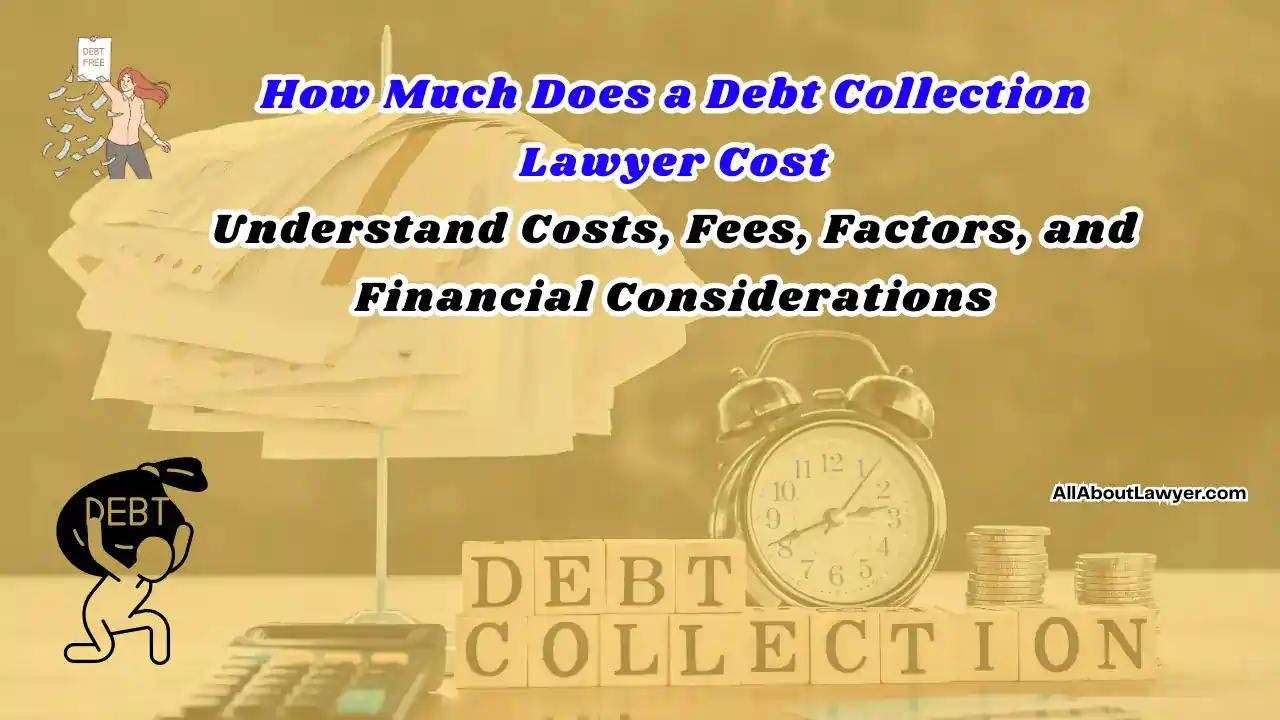 How Much Does A Debt Collection Lawyer Cost? Legal Fees For Debt Recovery