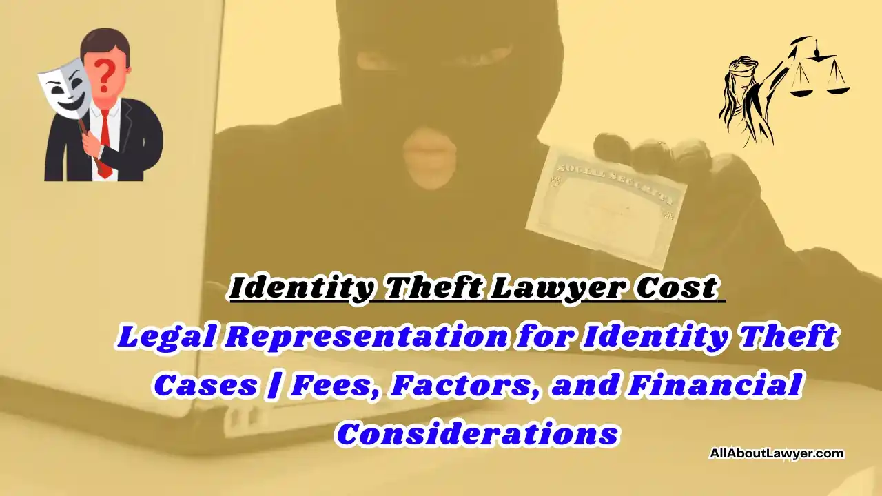 Identity Theft Lawyer Cost | Legal Fees And How To Mange Identity Theft Lawyer Cost | Legal Fees And How To Mange
