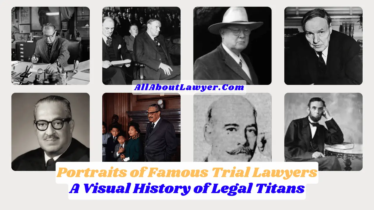 Portraits Of Famous Trial Lawyers History Of Legal Titans