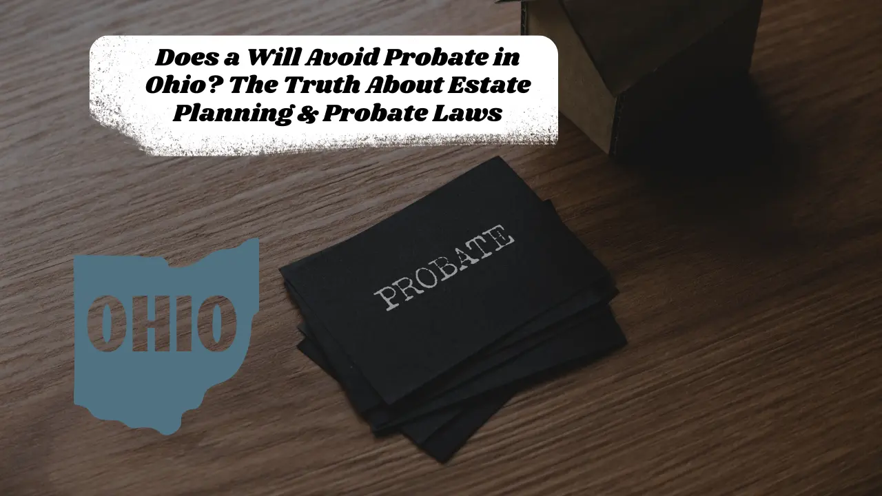 Does A Will Avoid Probate In Ohio? Estate Planning & Probate Laws