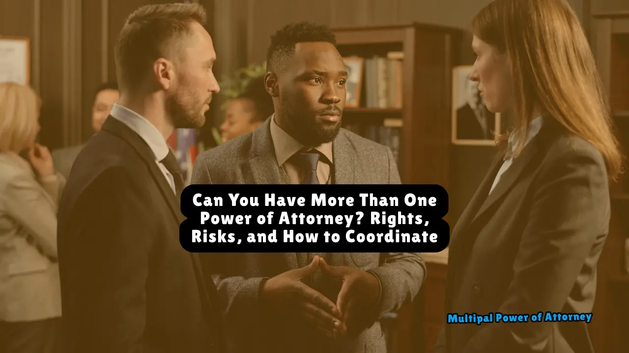 Multiple Powers Of Attorney Legal Rules, Conflicts Practices