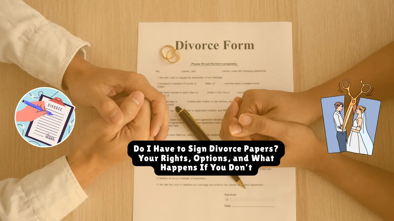Do I Have To Sign Divorce Papers? What To Do When Served