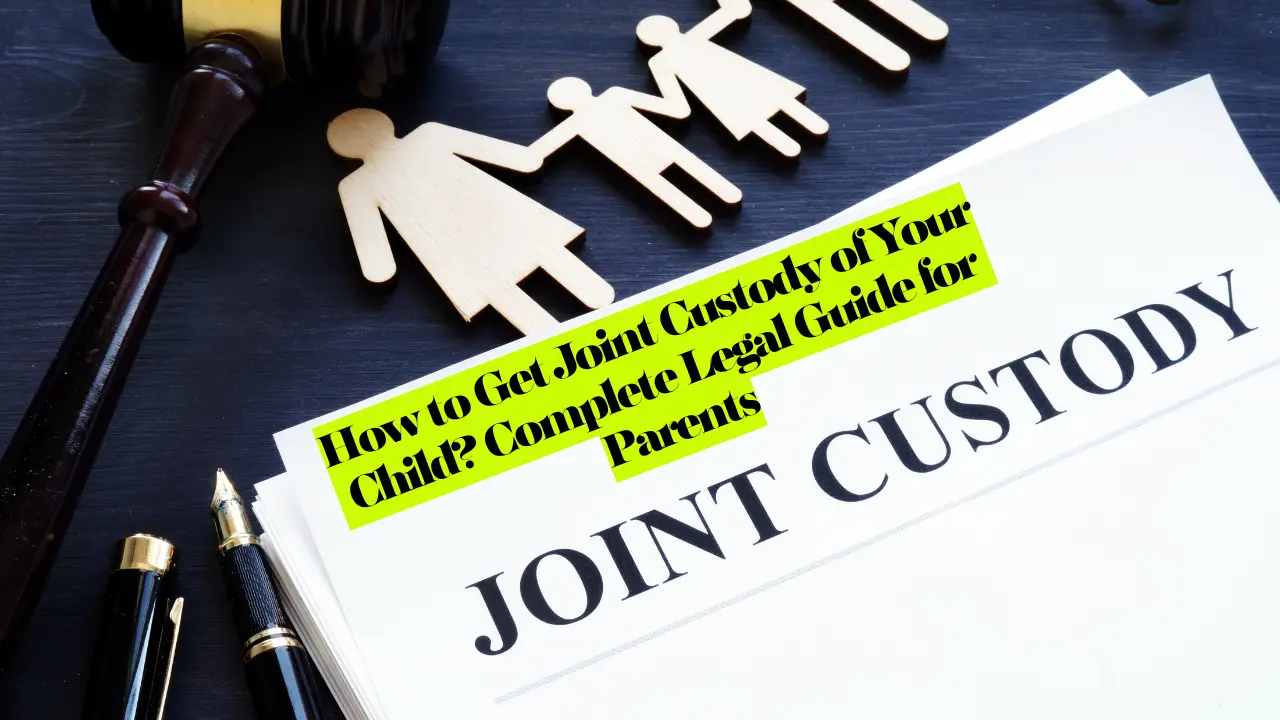 How To Get Joint Custody Of Your Child? Guide For Parents