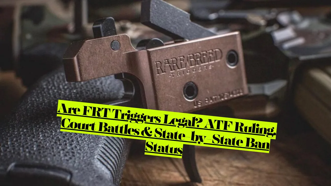 Are FRT Triggers Legal? ATF Ruling, Court Battles & State-by-State Ban ...