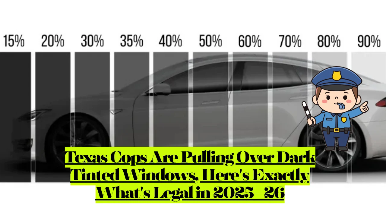 Texas Cops Are Pulling Over Dark Tinted Windows, Here's Exactly What's ...