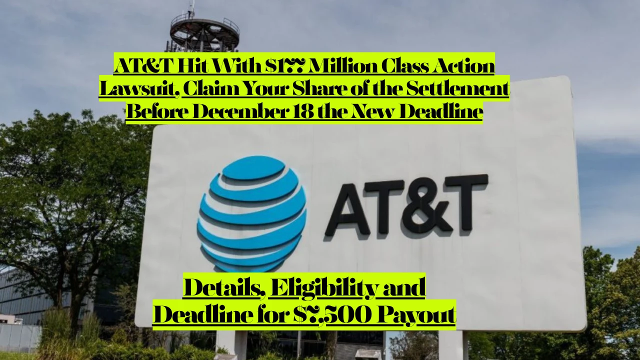 AT&T Hit With $177 Million Class Action Lawsuit, Claim Your Share Of The Settlement Before ...