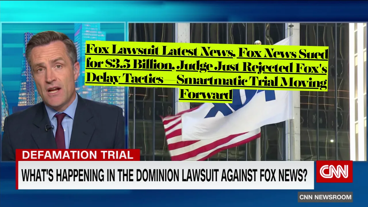 Fox Lawsuit Latest News, Fox News Sued For $3.5 Billion, Judge Just ...