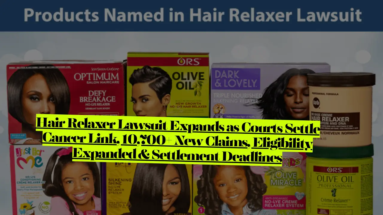 Hair Relaxer Lawsuit Expands As Courts Settle Cancer Link, 10,700+ New ...