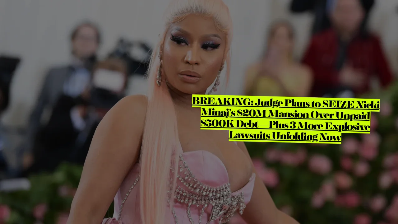 Judge Plans To SEIZE Nicki Minaj's $20M Mansion Over Unpaid $500K Debt—Plus 3 More Explosive ...