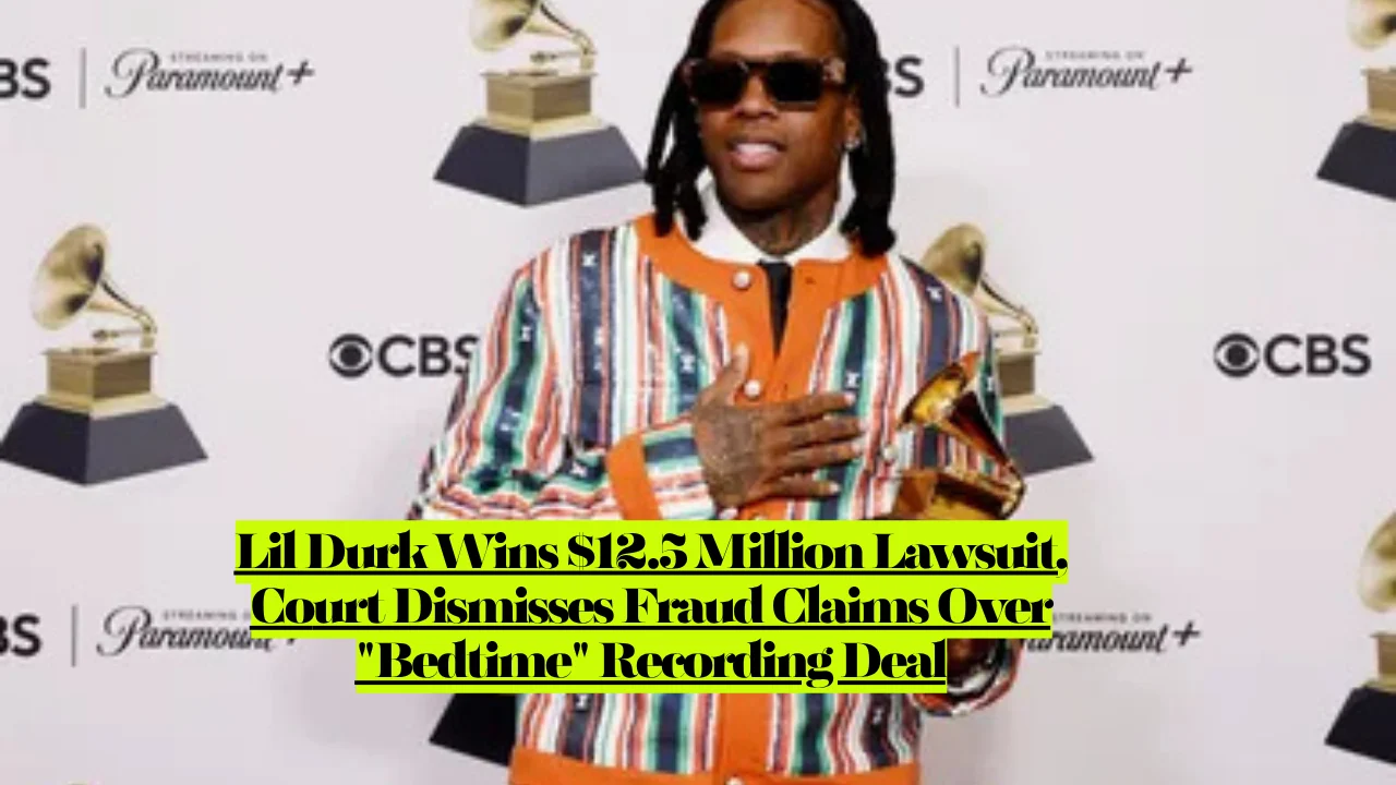 Lil Durk Wins $12.5 Million Lawsuit, Court Dismisses Fraud Claims Over ...
