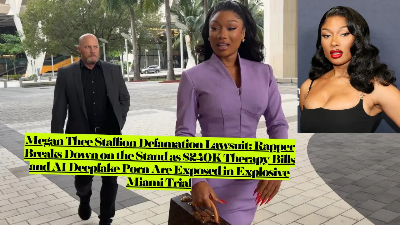 Megan Thee Stallion Defamation Lawsuit, Rapper Breaks Down On The Stand ...