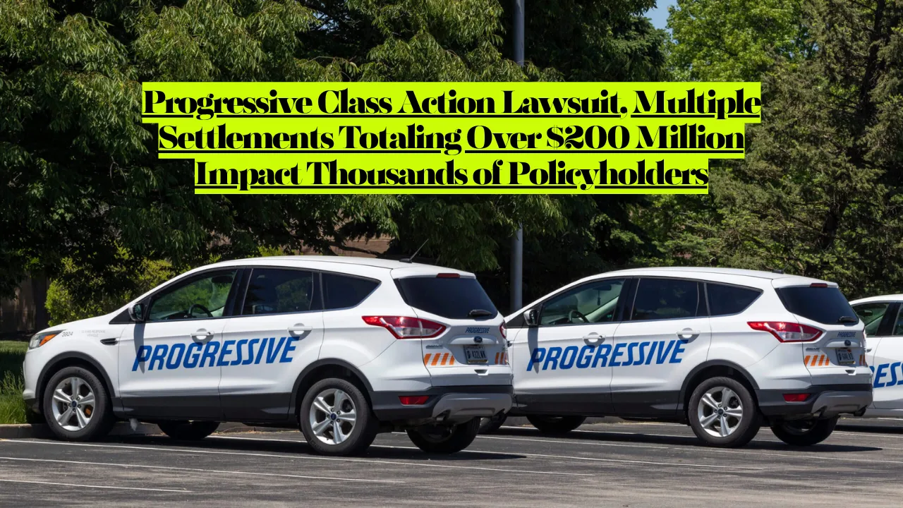 Progressive Class Action Lawsuit, Multiple Settlements Totaling Over $200 Million Impact ...