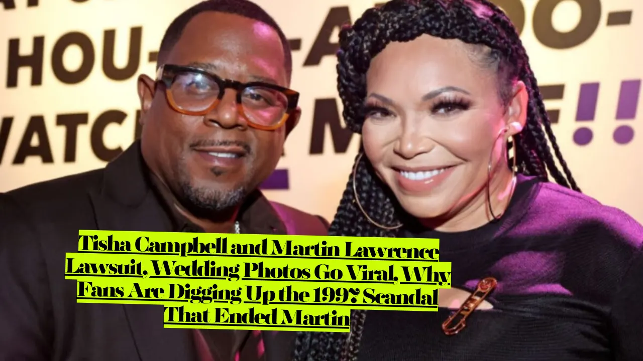 Tisha Campbell And Martin Lawrence Lawsuit, Wedding Photos Go Viral ...