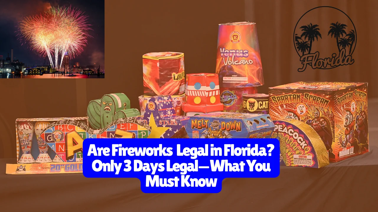 Are Fireworks Legal In Florida? Only 3 Days Legal—What You Must Know