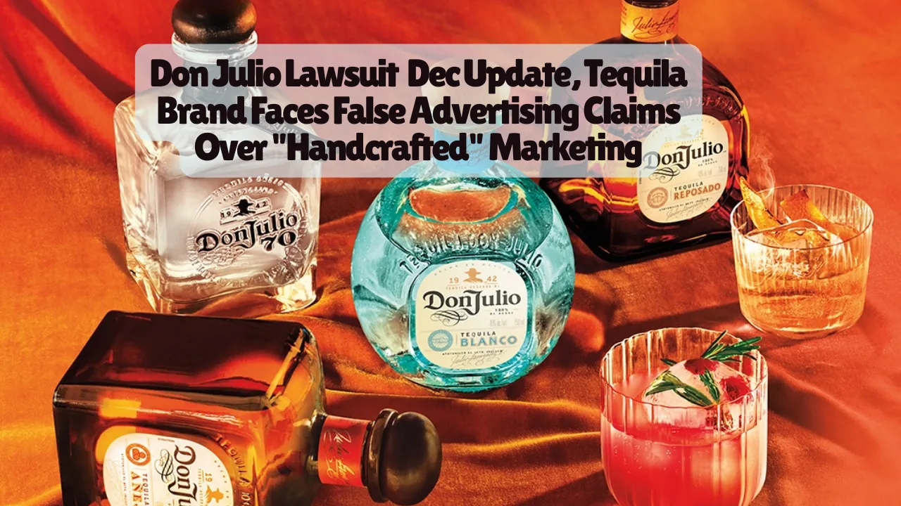 Don Julio Lawsuit Update December 2025: Diageo Fights "100% Agave ...