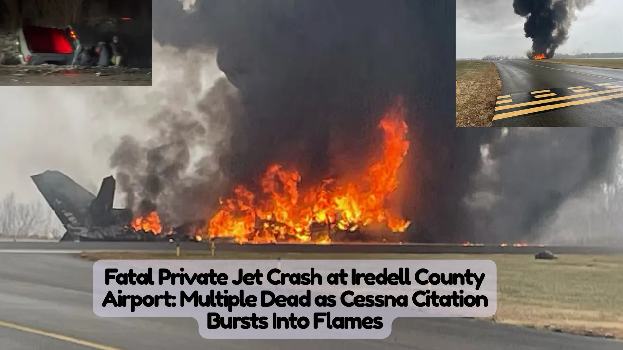 Fatal Private Jet Crash At Iredell County Airport, Multiple Dead As ...