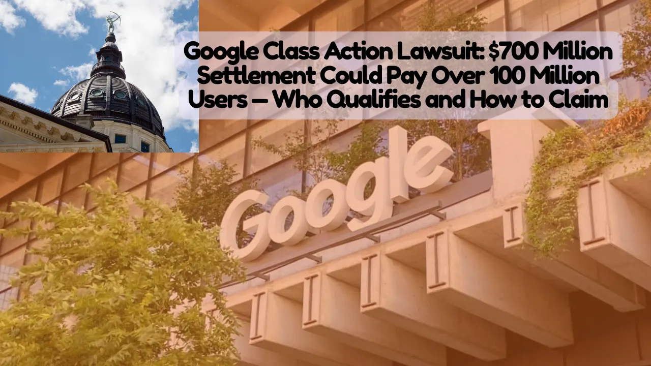 Google Class Action Lawsuit, $700 Million Settlement Could Pay Over 100 ...