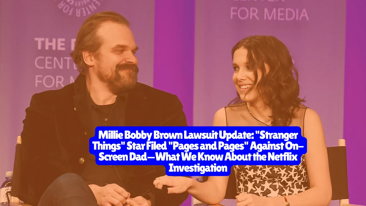 Millie Bobby Brown Lawsuit Update, "Stranger Things" Star Filed "Pages ...