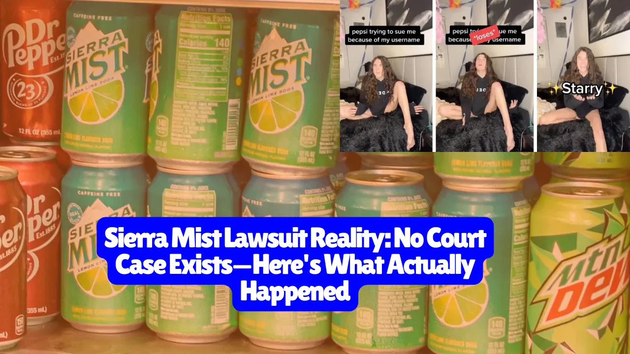 Sierra Mist Lawsuit Reality, No Court Case Exists—Here's What Actually ...