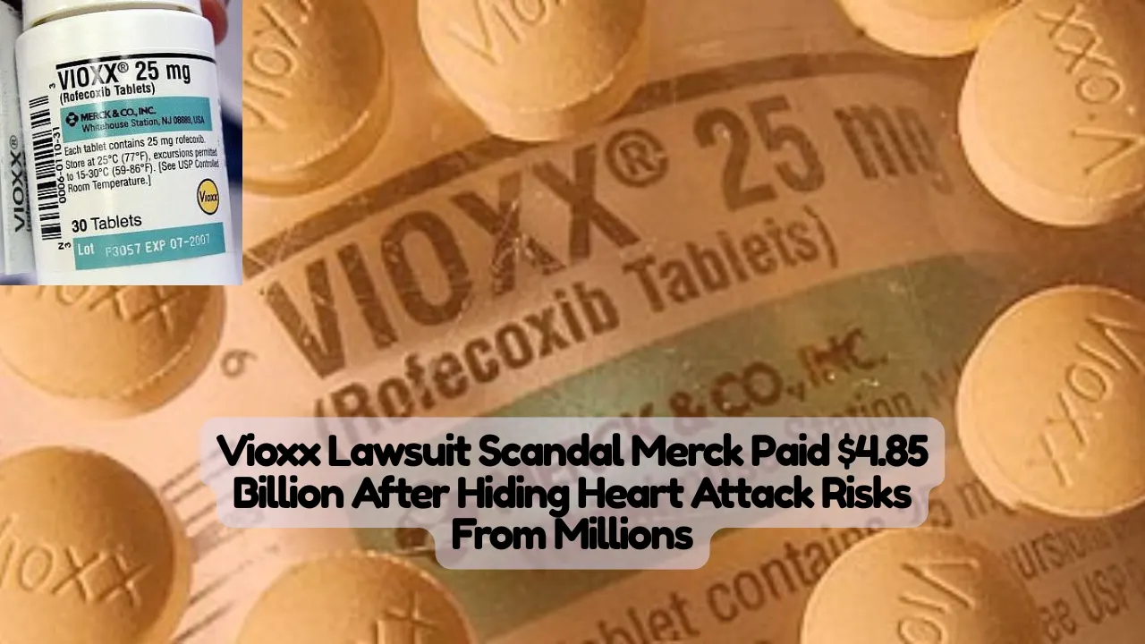 Vioxx Lawsuit Scandal Merck Paid $4.85 Billion After Hiding Heart ...