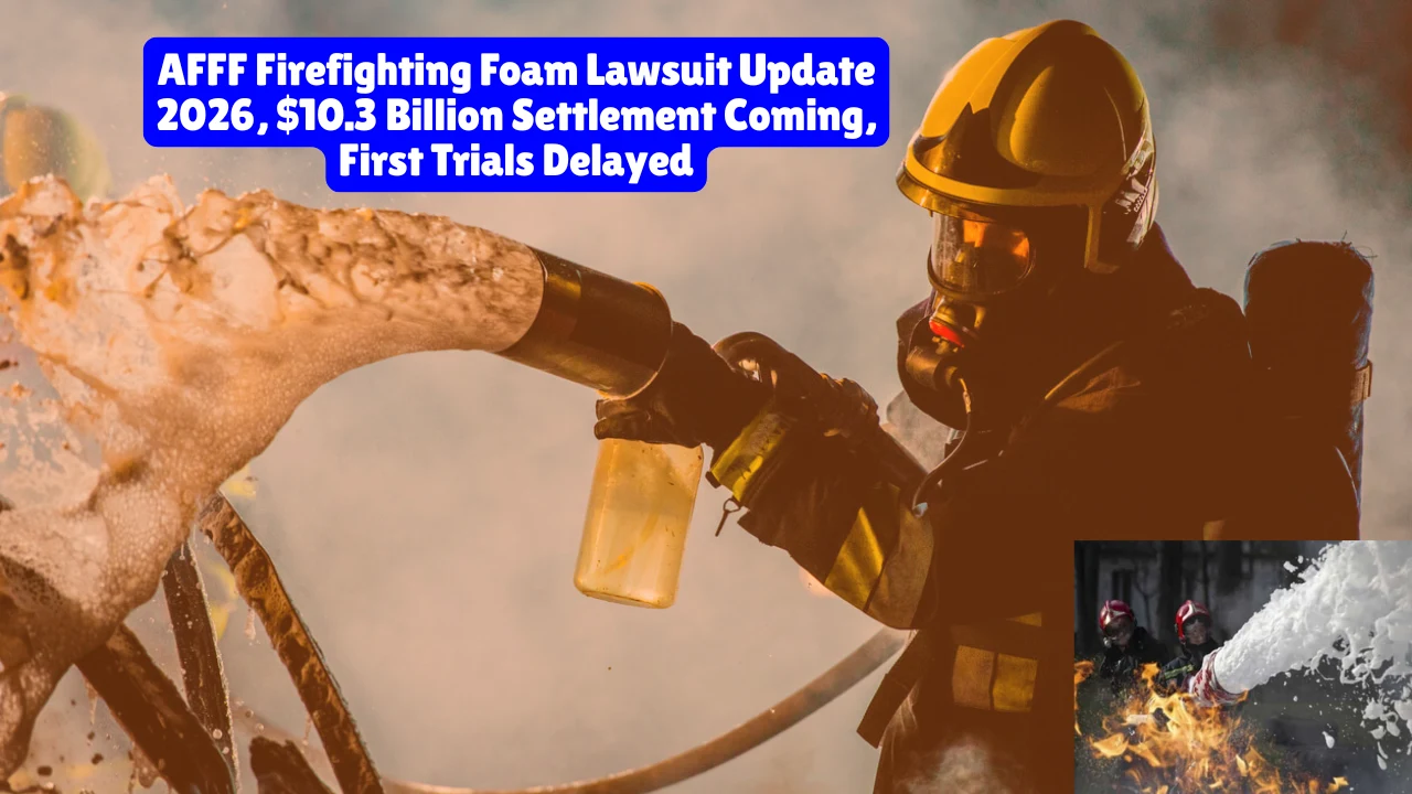 AFFF Firefighting Foam Lawsuit Update 2026, $10.3 Billion Settlement ...