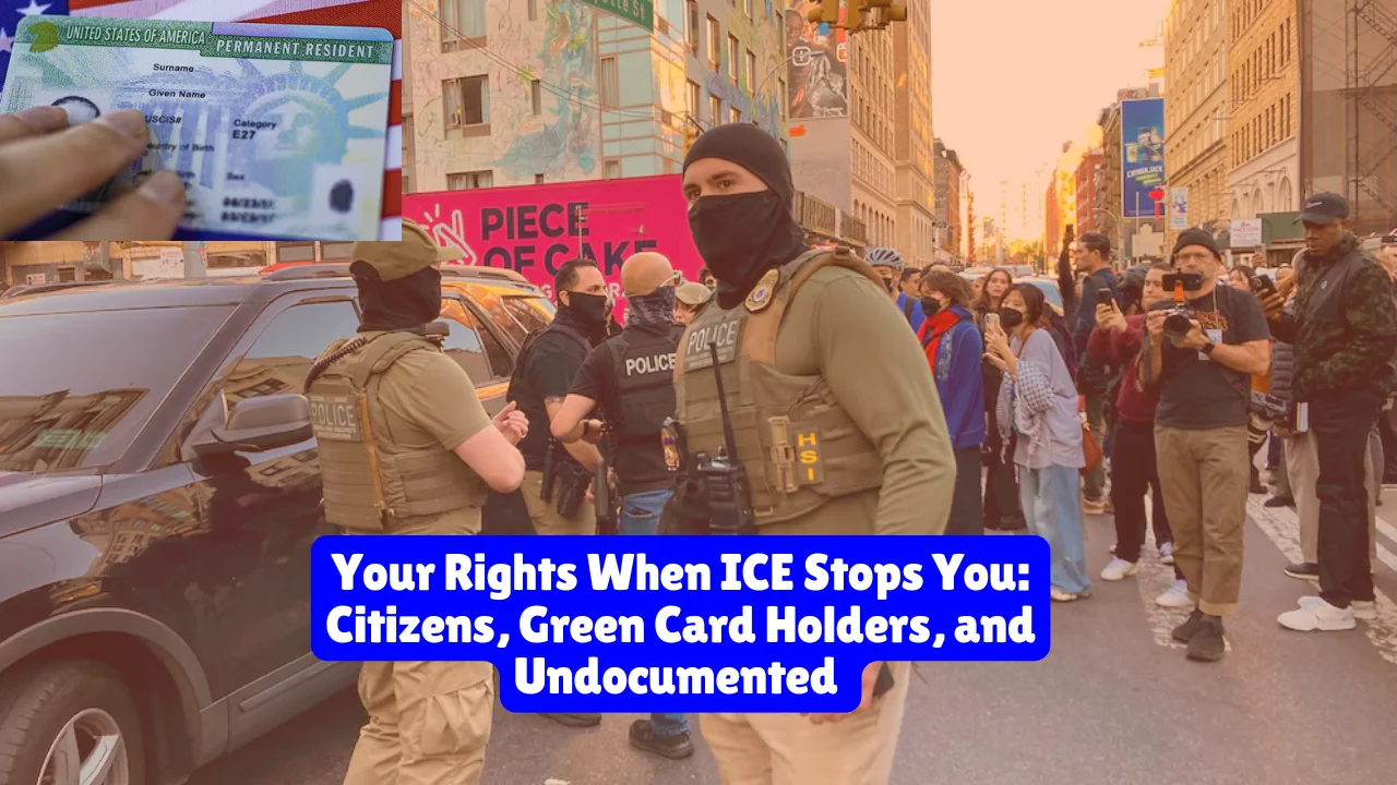 Your Rights When ICE Stops You, Citizens, Green Card Holders, And ...