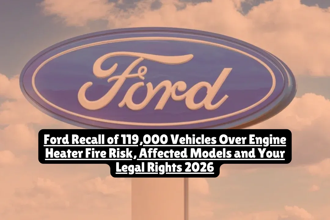 Ford Recall Of 119,000 Vehicles Over Engine Heater Fire Risk, Affected ...
