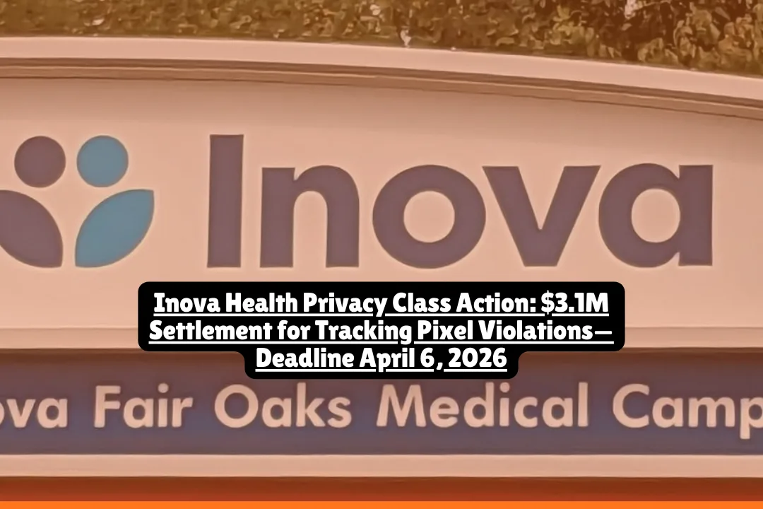 Inova Health Privacy Class Action, $3.1M Settlement For Tracking Pixel ...