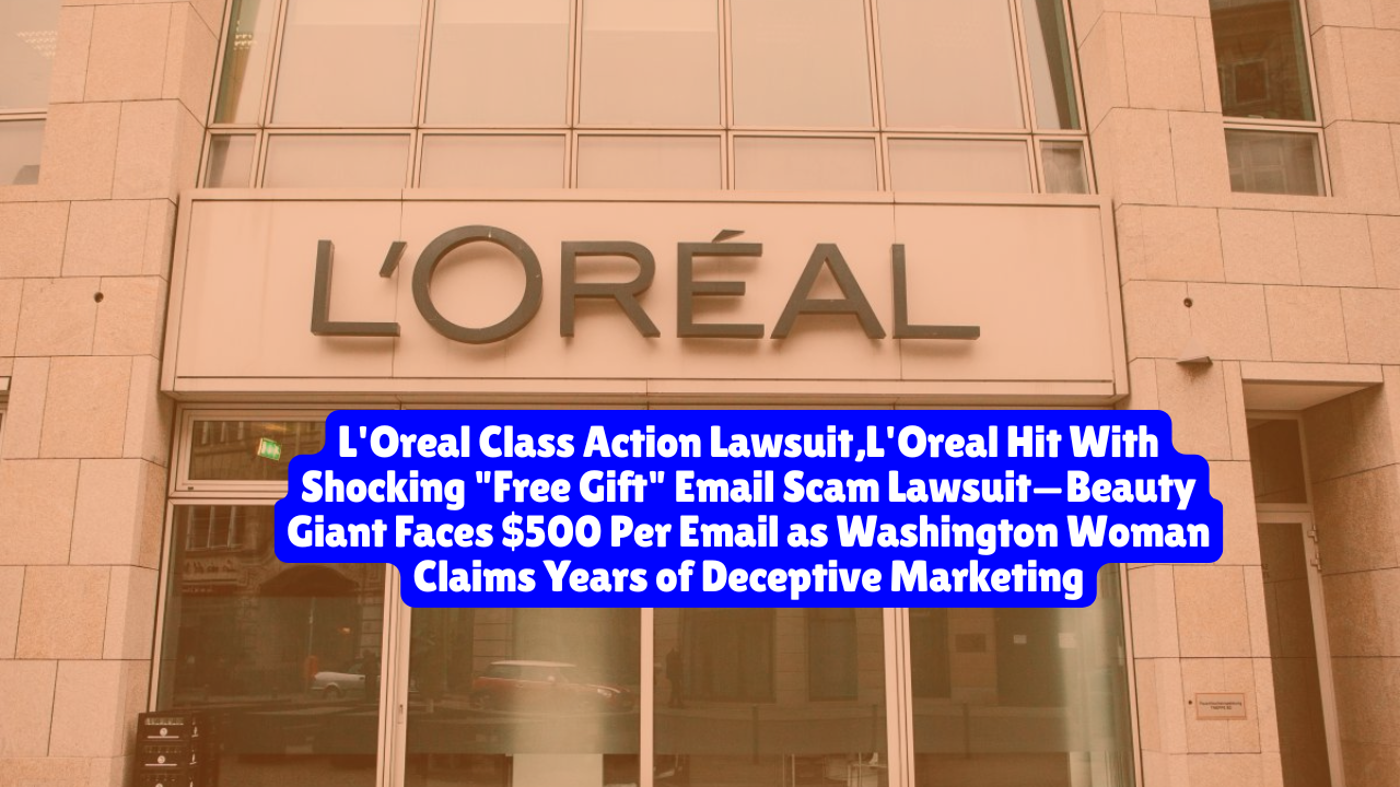 L'Oreal Class Action Lawsuit, L'Oreal Hit With Shocking "Free Gift ...