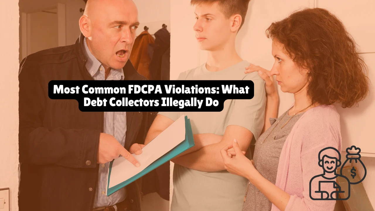 Most Common FDCPA Violations, What Debt Collectors Illegally Do