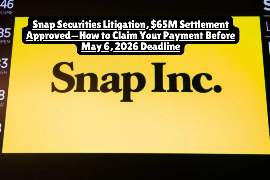 Snap Securities Litigation, $65M Settlement Approved—How To Claim Your ...