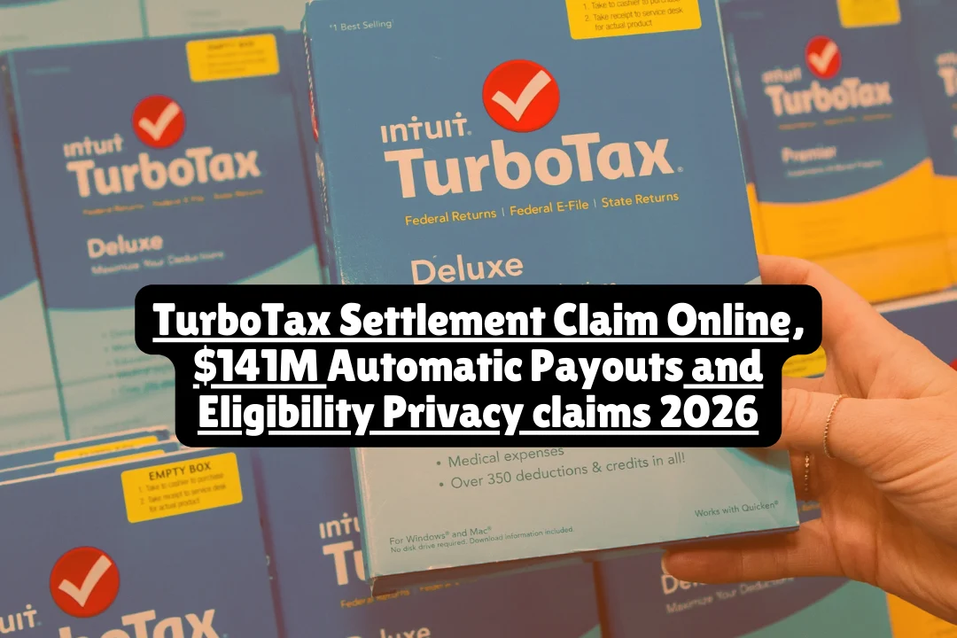 TurboTax Settlement Claim Online, $141M Automatic Payouts And ...