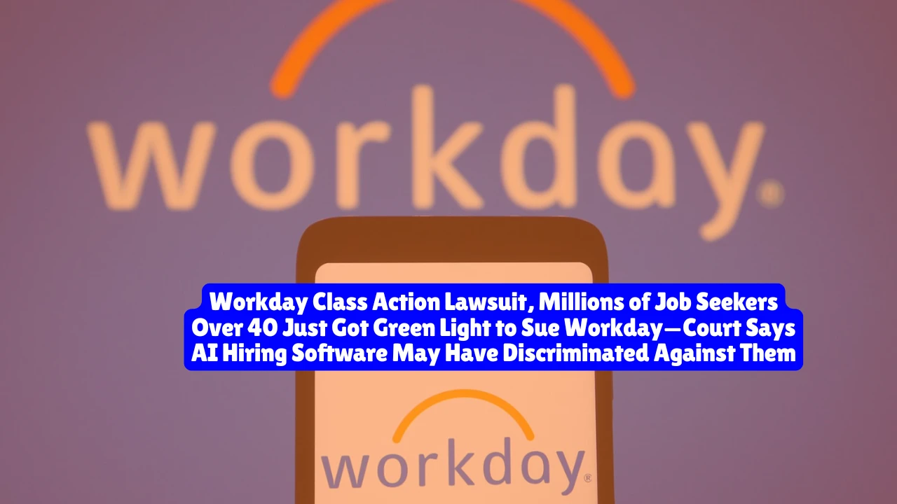 Workday Class Action Lawsuit, Millions Of Job Seekers Over 40 Just Got ...