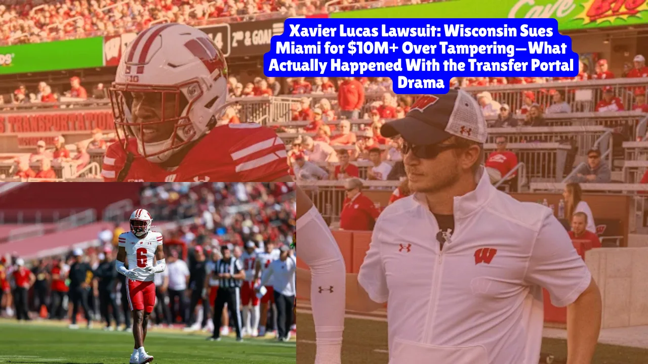 Xavier Lucas Lawsuit, Wisconsin Sues Miami For $10M+ Over Tampering ...
