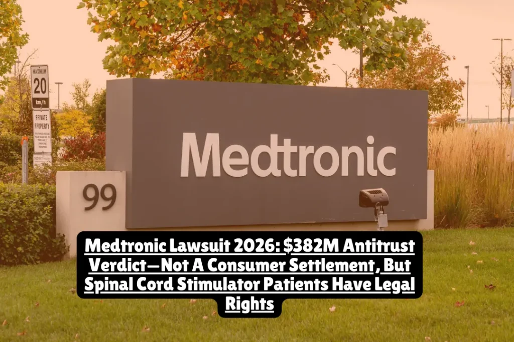 Medtronic Lawsuit 2026, $382M Antitrust Verdict Over Surgical Devices ...
