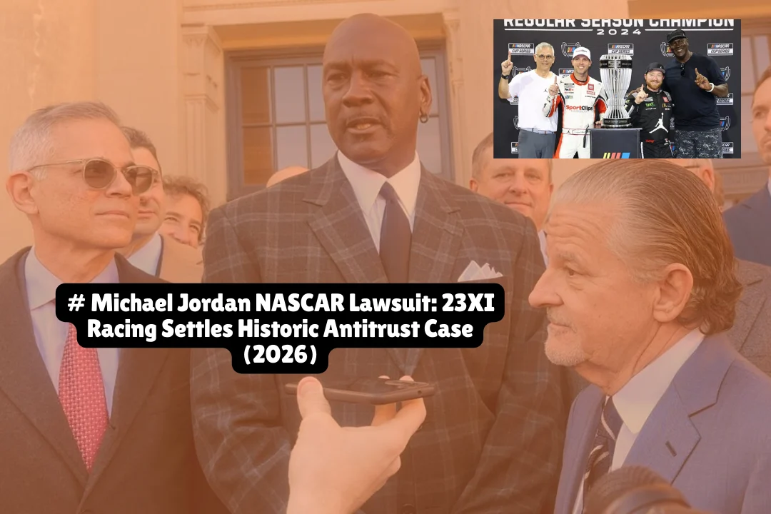 Michael Jordan NASCAR Lawsuit Settled, 23XI Racing Wins Permanent ...