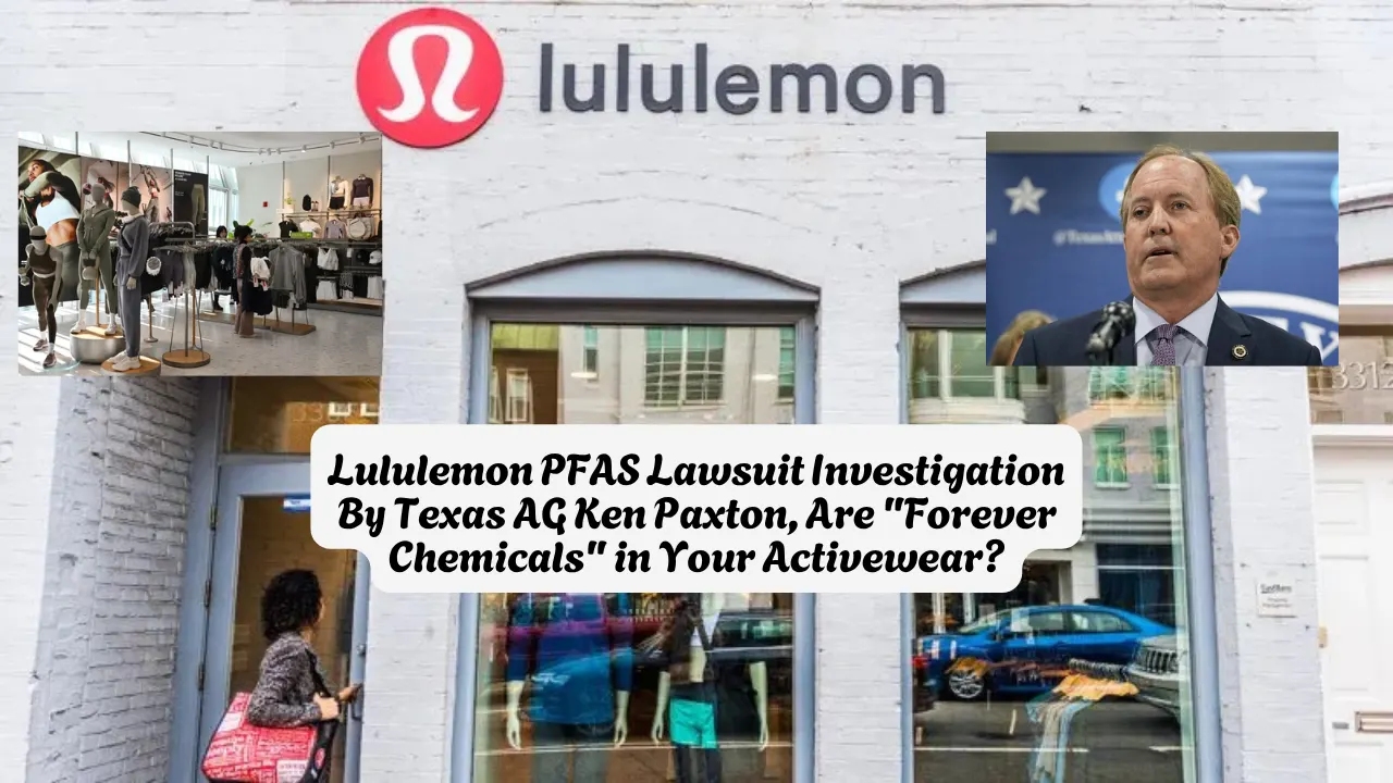 Lululemon PFAS Lawsuit Investigation By Texas AG Ken Paxton