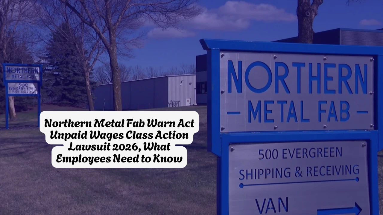 Northern Metal Fab Warn Act Unpaid Wages Class Action Lawsuit