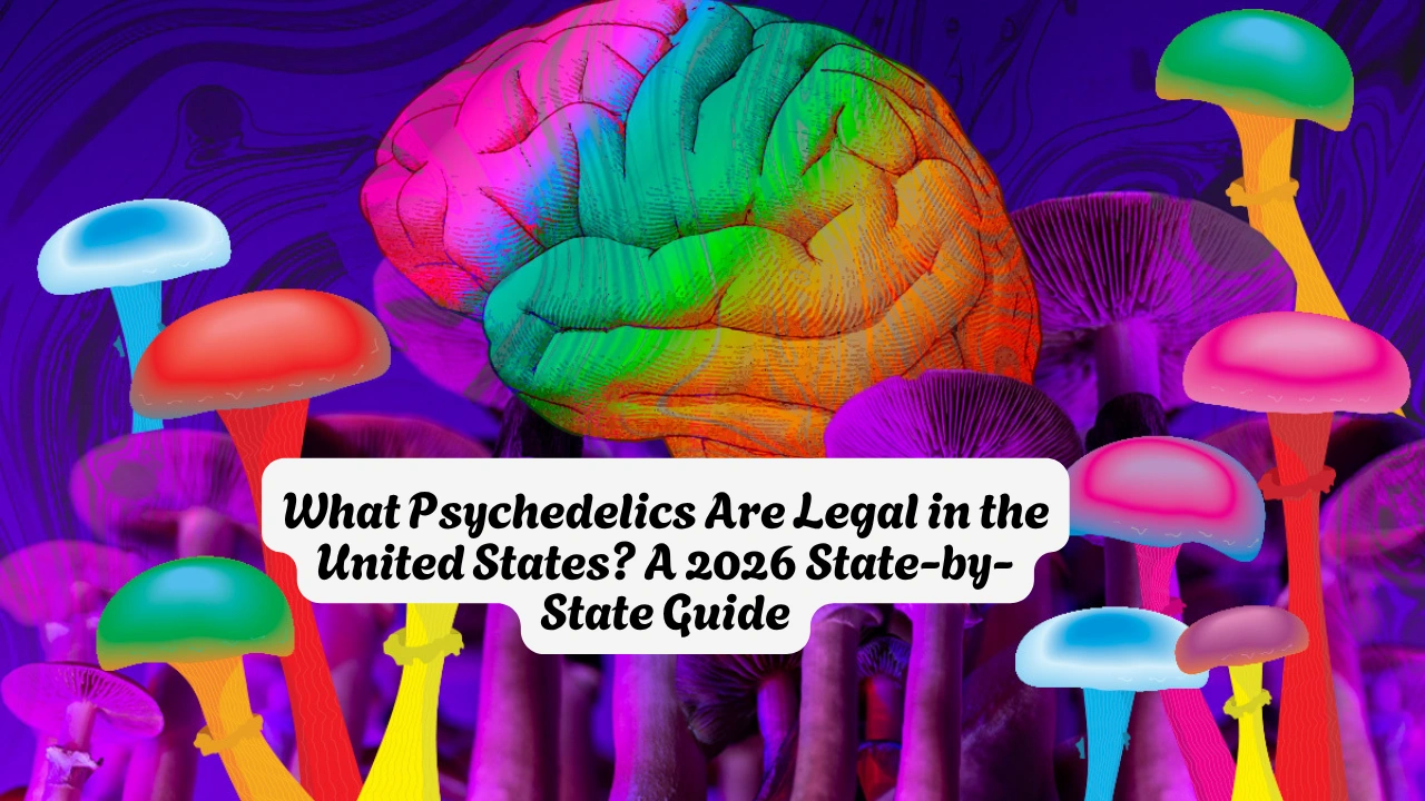 What Psychedelics Are Legal In The US? State-by-State Guide