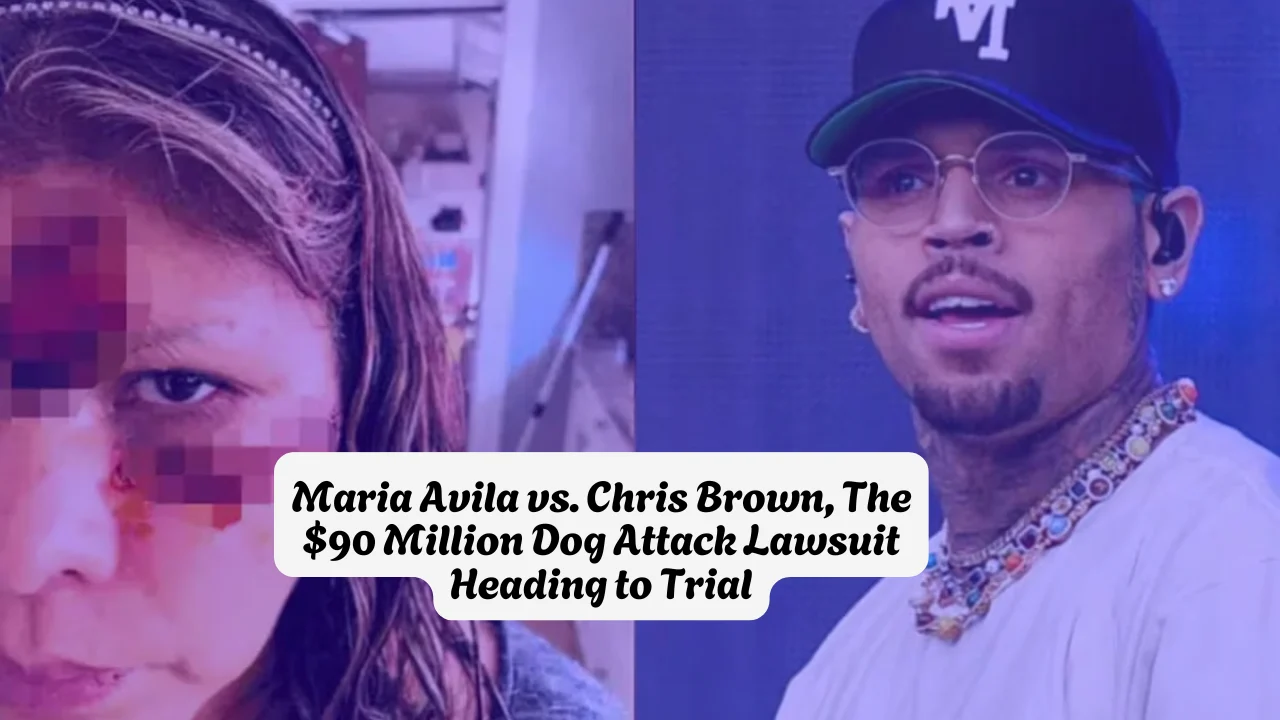 Maria Avila Vs Chris Brown Lawsuit $90M Dog Attack Trial 2026